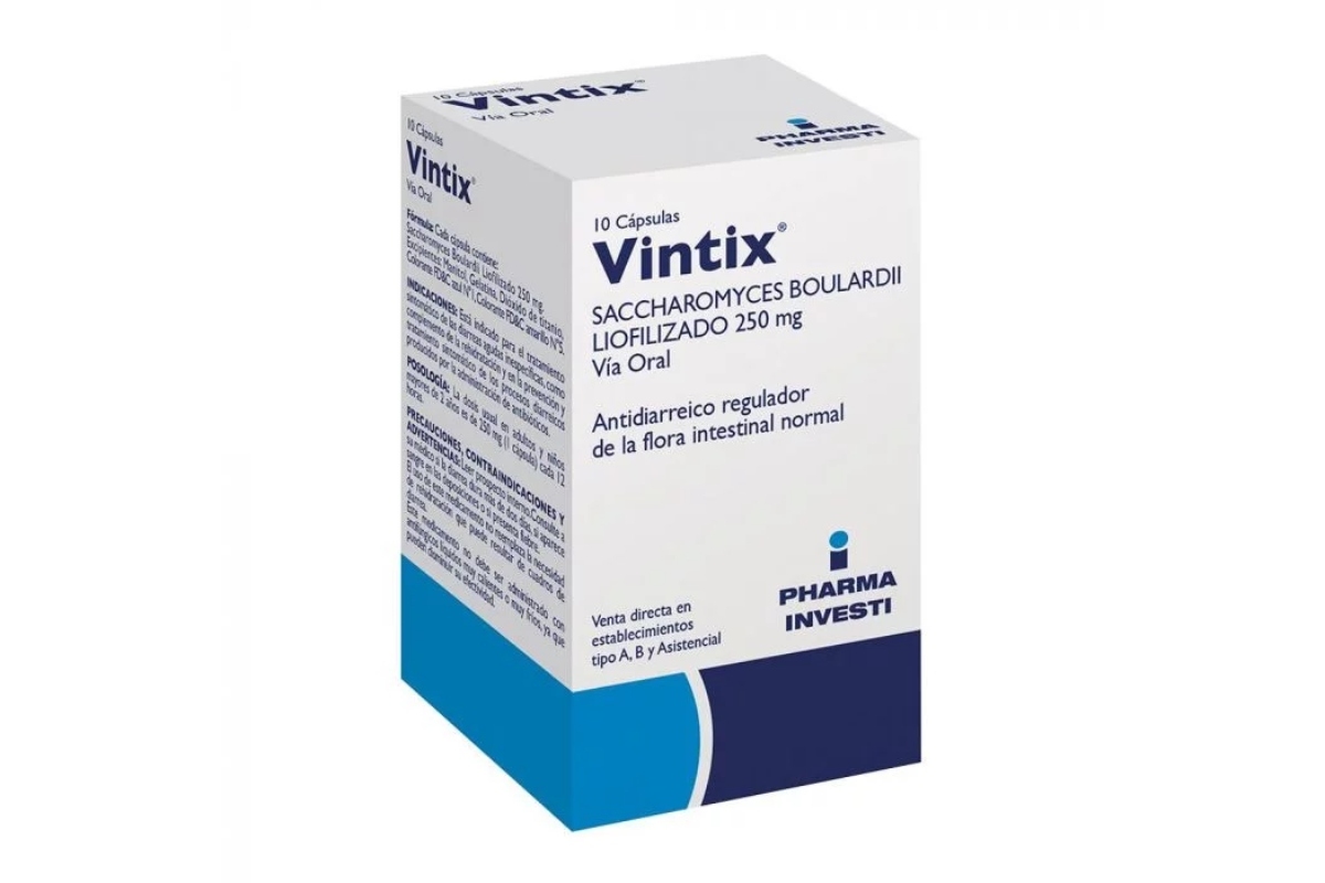 VINTIX CAPSULAS 250 MG X 10 - Farmacias Roraima