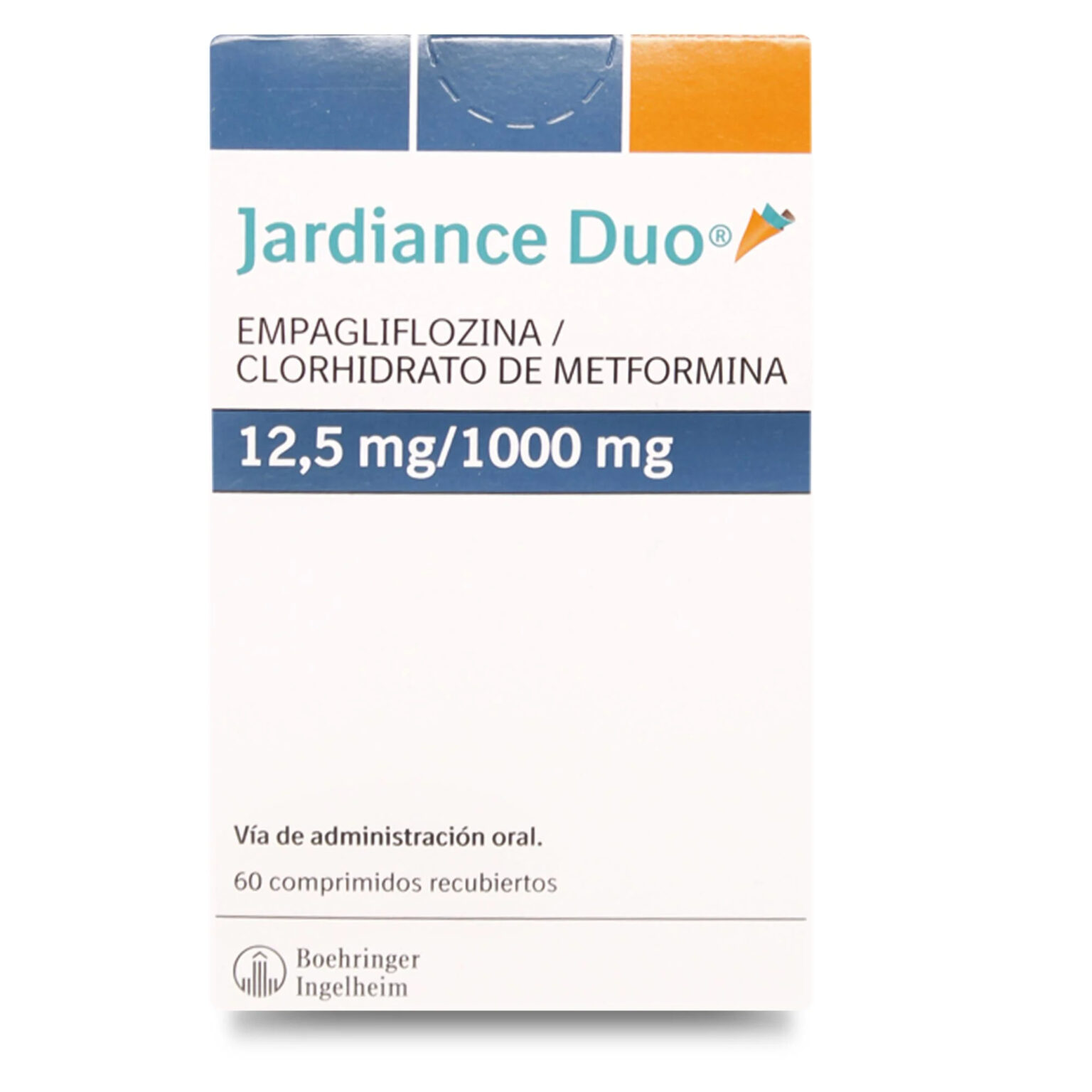 JARDIANCE DUO COMPRIMIDOS 12,5/1000 MG X 60 - Farmacias Roraima