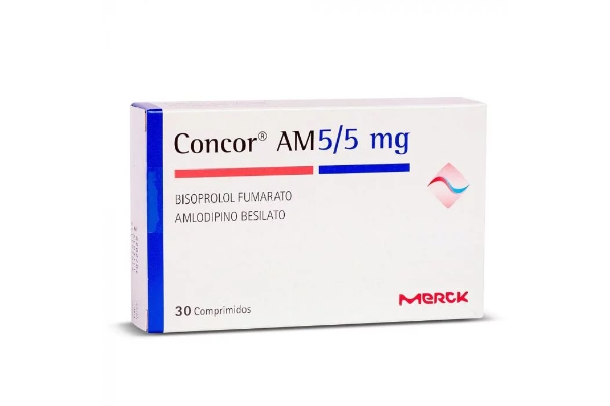 CONCOR AM COMPRIMIDOS 5/5 MG X 30 - Farmacias Roraima