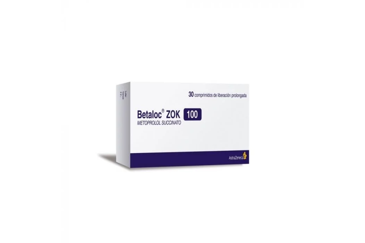 BETALOC ZOK COMPRIMIDOS 100 MG X 30 - Farmacias Roraima