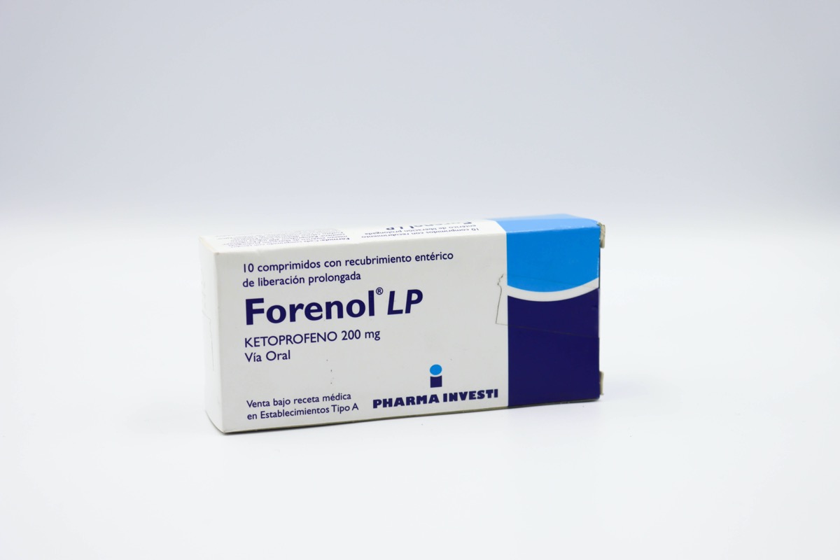 FORENOL LP COMPRIMIDOS 200 MG X 10 - Farmacias Roraima