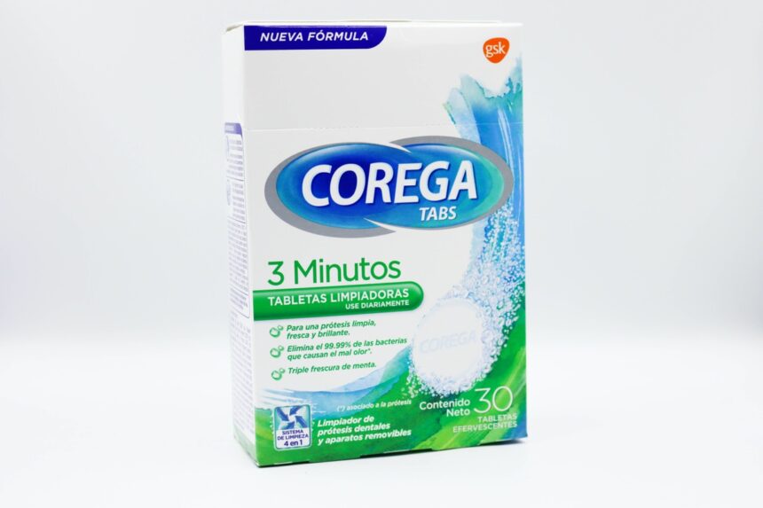 COREGA TABLETAS EFERVESCENTE LIMPIADORA X 30 UNIDADES - Farmacias Roraima
