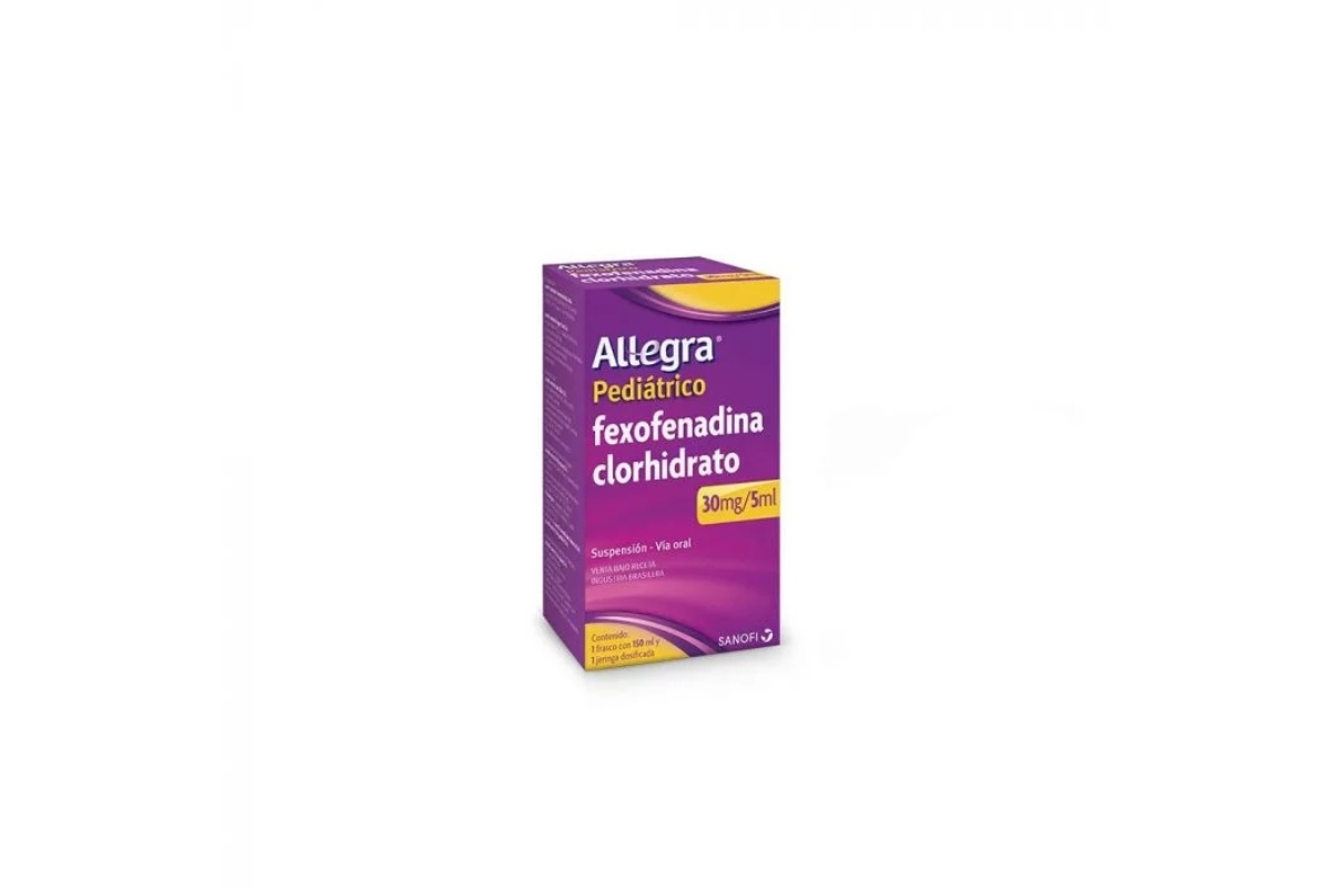 ALLEGRA SUSPENSION 30 MG/5ML X 150 ML - Farmacias Roraima