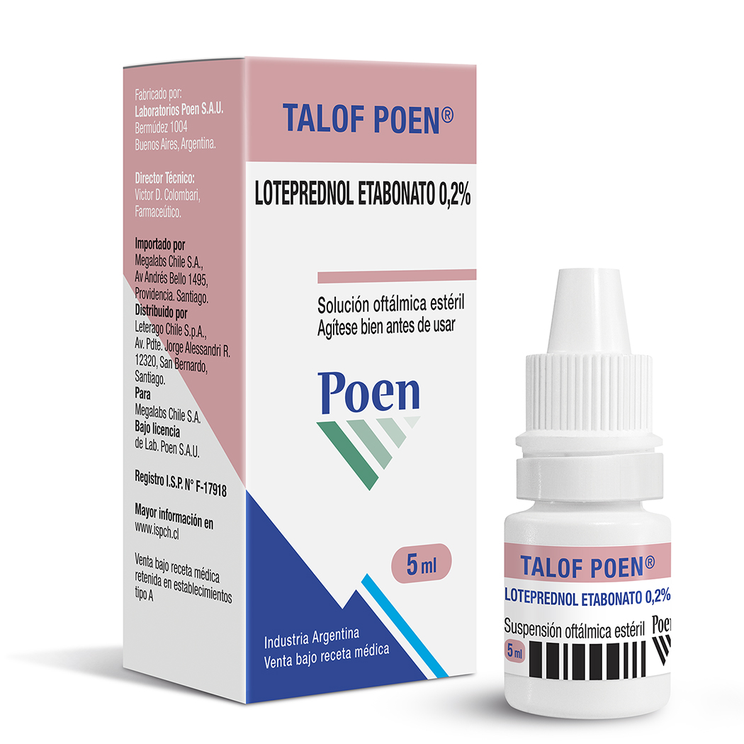 TALOF SUSPENSION OFTALMICA 0,2% X 5 ML - Farmacias Roraima