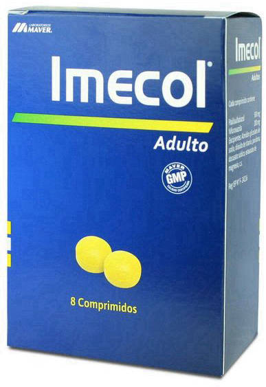 IMECOL AD COMPRIMIDOS X 8 - Farmacias Roraima