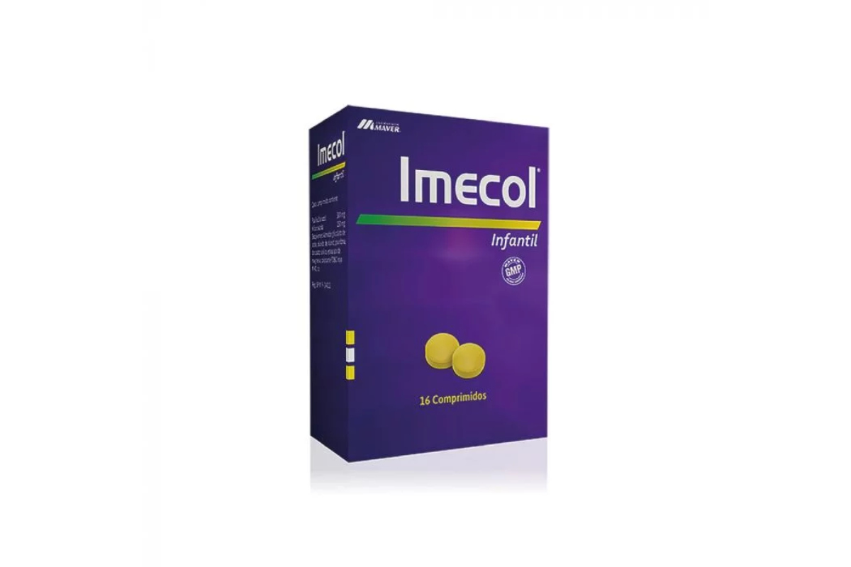 IMECOL INFANTIL COMPRIMIDOS MAS X 16 - Farmacias Roraima