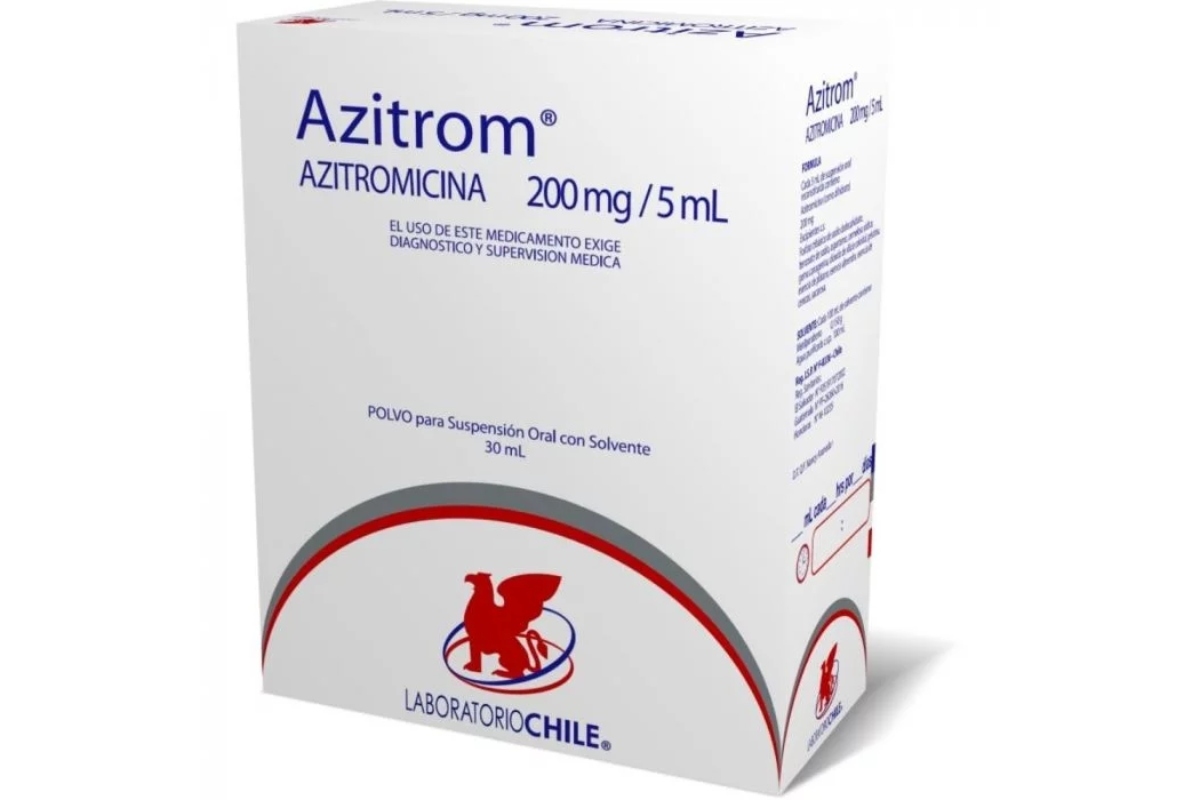 AZITROM SUSPENSION 200 MG/5ML X 30 ML - Farmacias Roraima