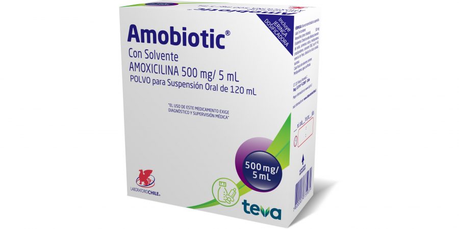 AMOBIOTIC SUSPENSION 500 MG/5ML X 120 ML - Farmacias Roraima