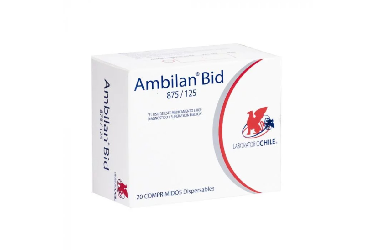 AMBILAN BID COMPRIMIDOS DISP 875/125 MG X 20 - Farmacias Roraima