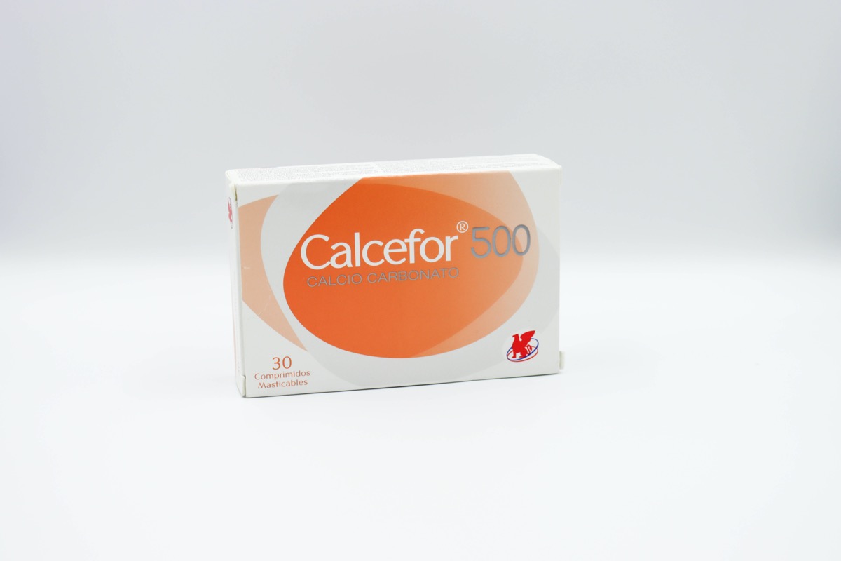 CALCEFOR COMPRIMIDOS 500 MG X 30 - Farmacias Roraima