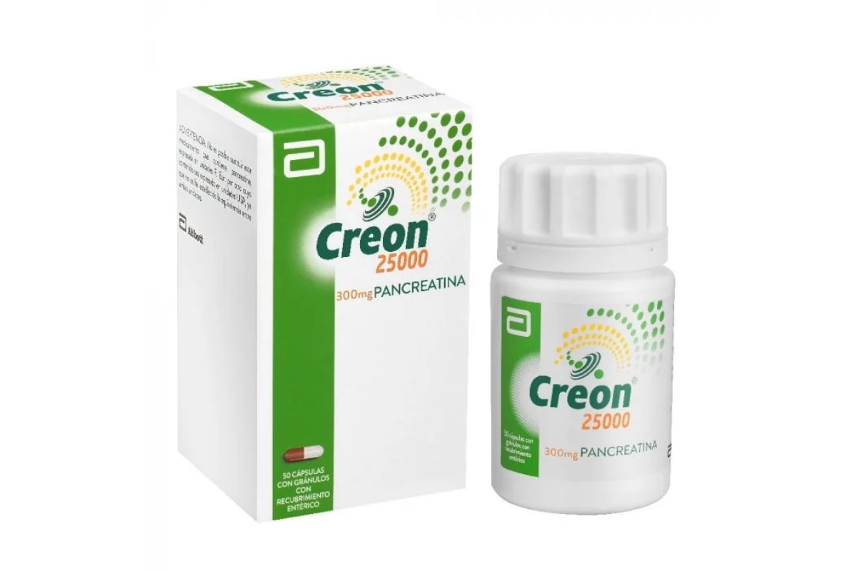 CREON 25.000 CAPSULAS 300 MG X 50 - Farmacias Roraima