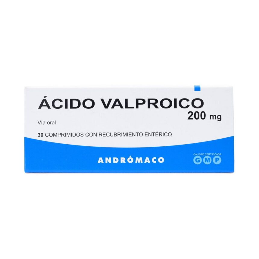 ACIDO VALPROICO COMPRIMIDOS 200 MG X 30 - Farmacias Roraima