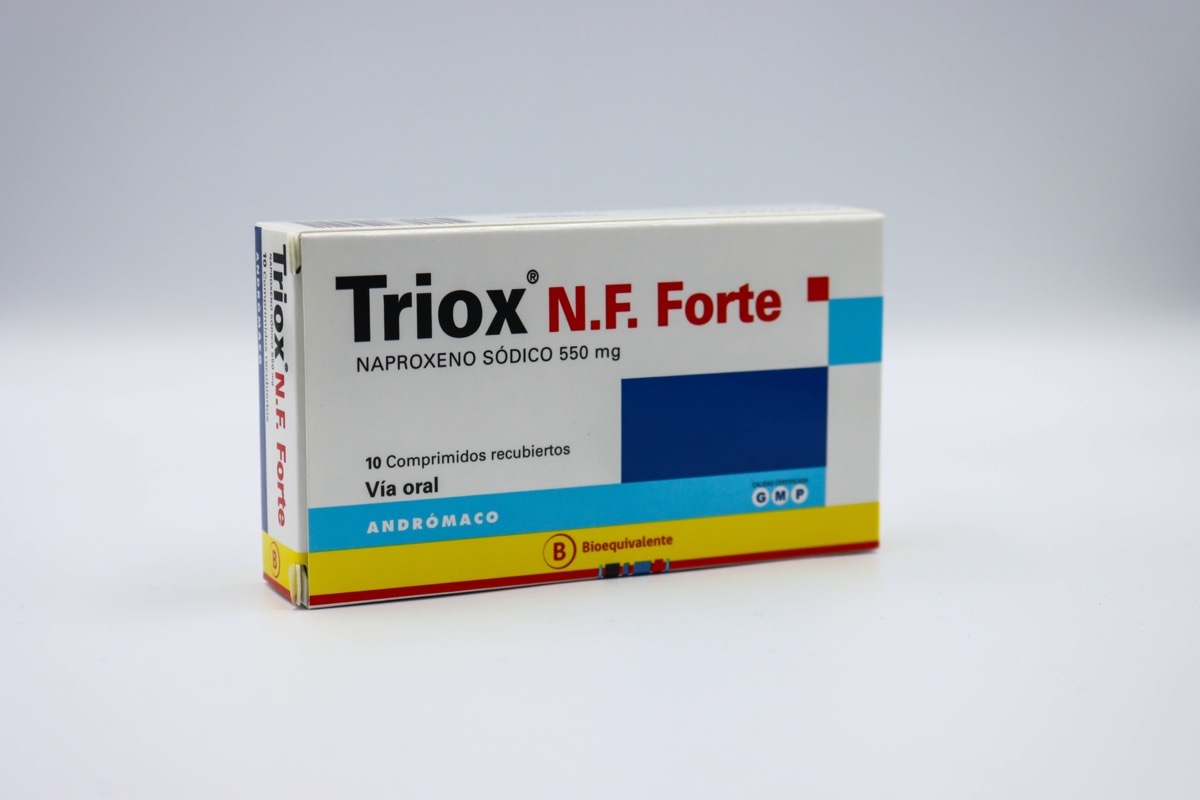 TRIOX COMPRIMIDOS 550 MG X 10 - Farmacias Roraima