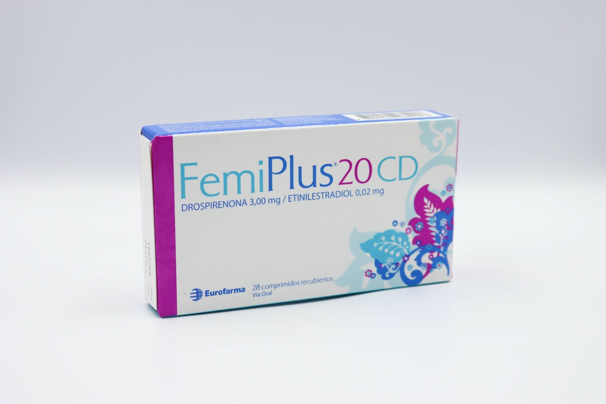 FEMIPLUS 20 CD COMPRIMIDOS X 28 - Farmacias Roraima
