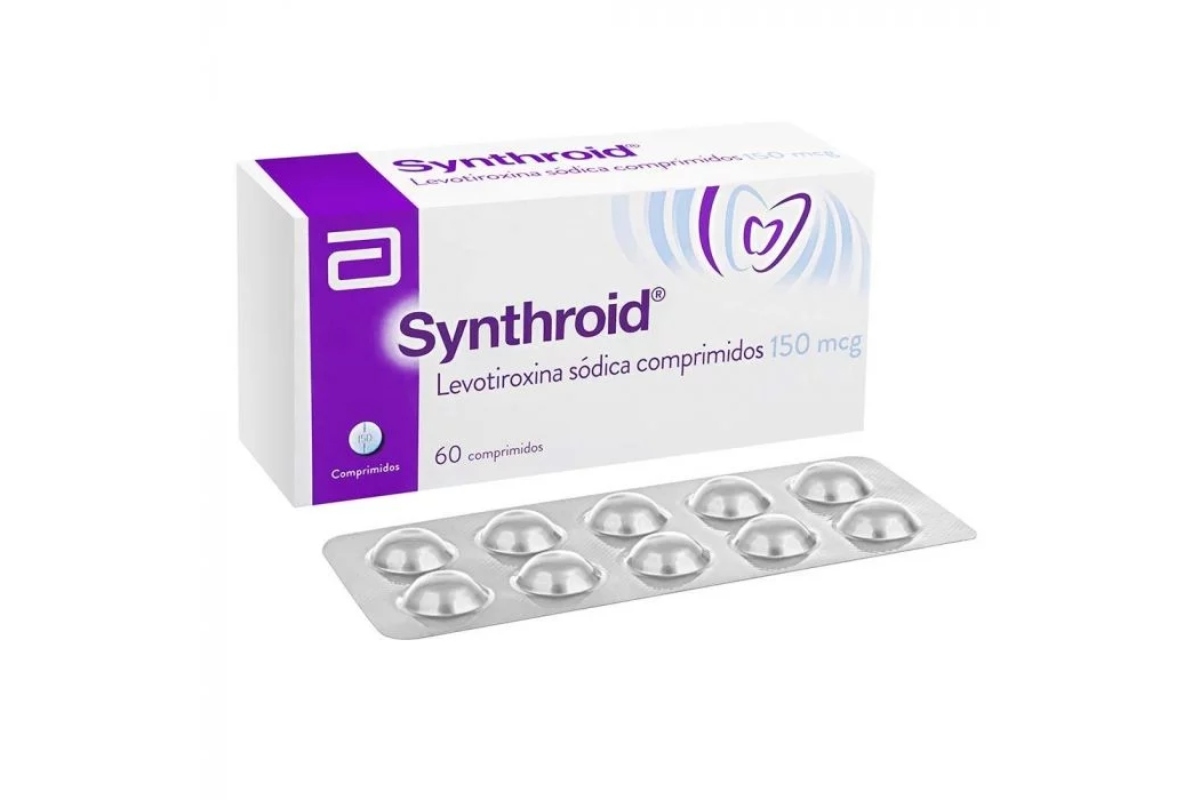 SYNTHROID COMPRIMIDOS 150 MCG X 60 - Farmacias Roraima