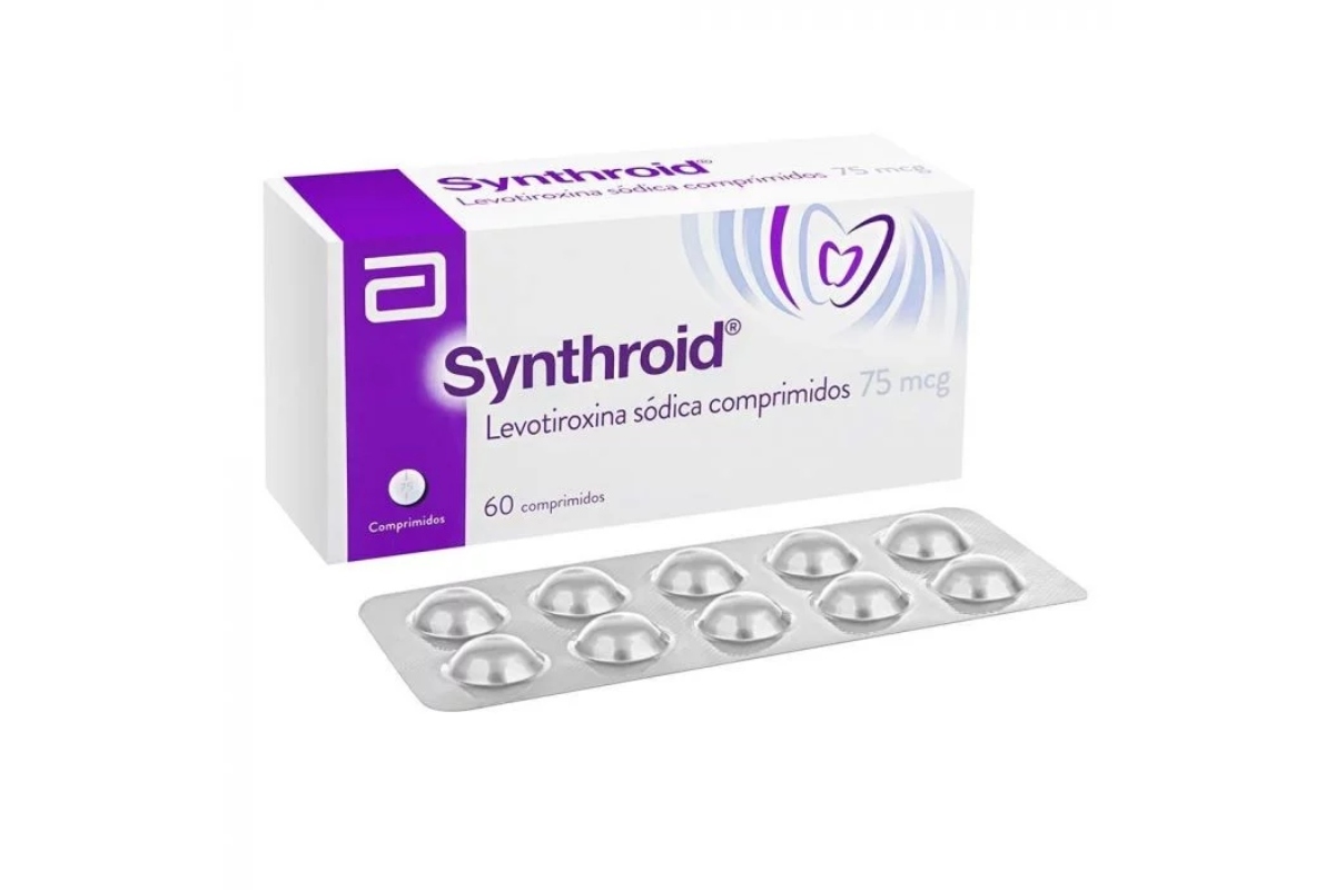 SYNTHROID COMPRIMIDOS 75 MCG X 60 - Farmacias Roraima