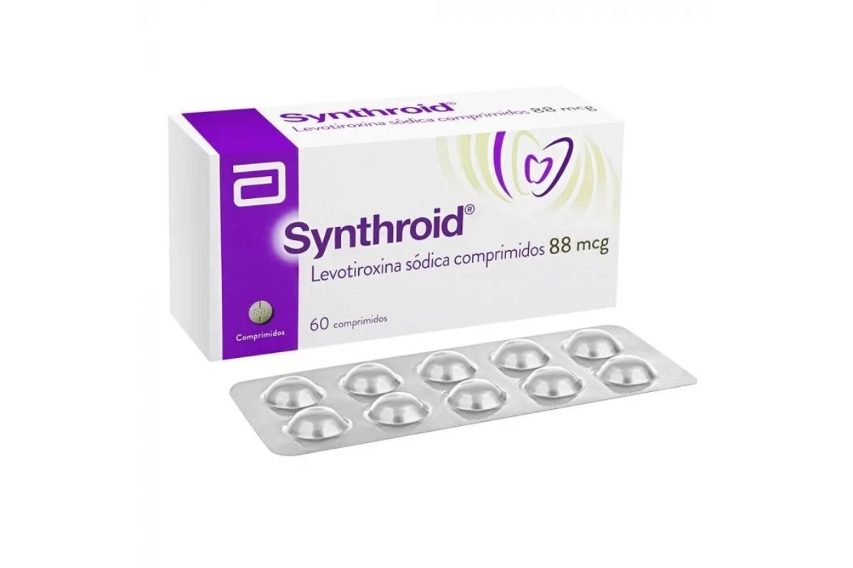 SYNTHROID COMPRIMIDOS 88 MCG X 60 - Farmacias Roraima