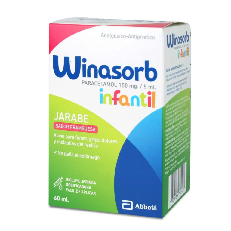 WINASORB JARABE 150MG/5ML X 60 ML - Farmacias Roraima