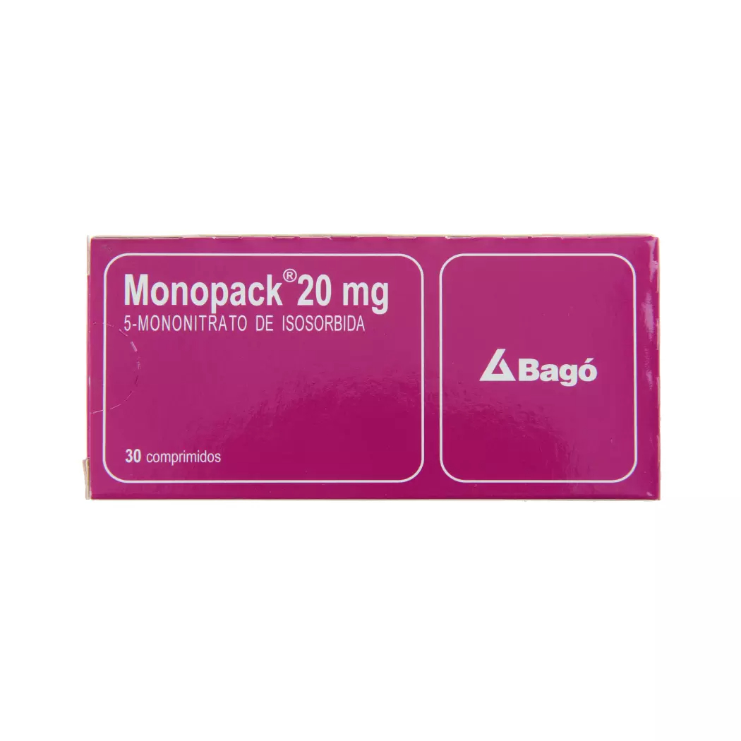 MONOPACK COMPRIMIDOS 20 MG X 30 - Farmacias Roraima