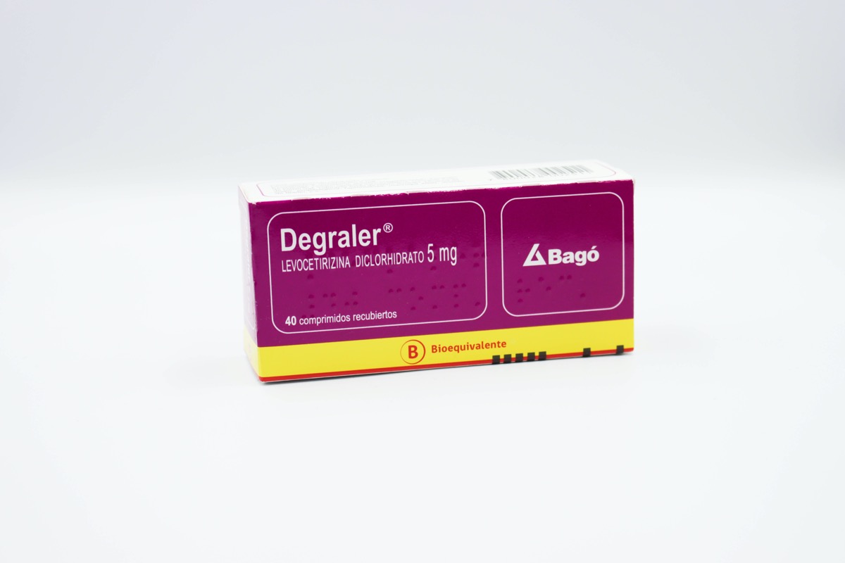 DEGRALER COMPRIMIDOS 5 MG X 40 - Farmacias Roraima