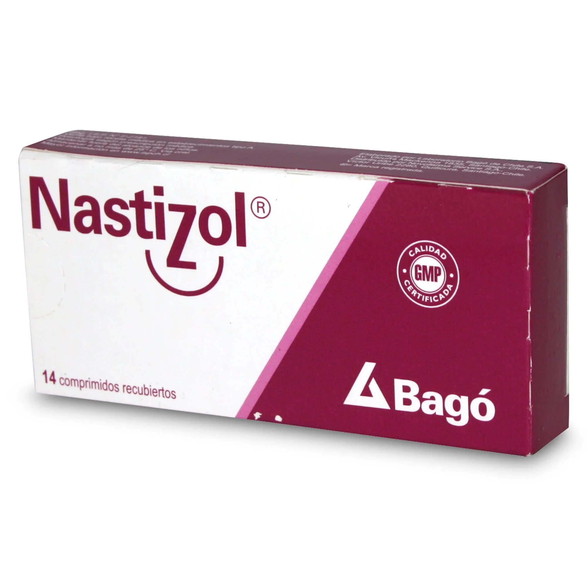 NASTIZOL COMPRIMIDOS X 14 - Farmacias Roraima