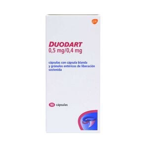 DUODART CAPSULAS 0,5MG/0,4 MG X 90 - Farmacias Roraima