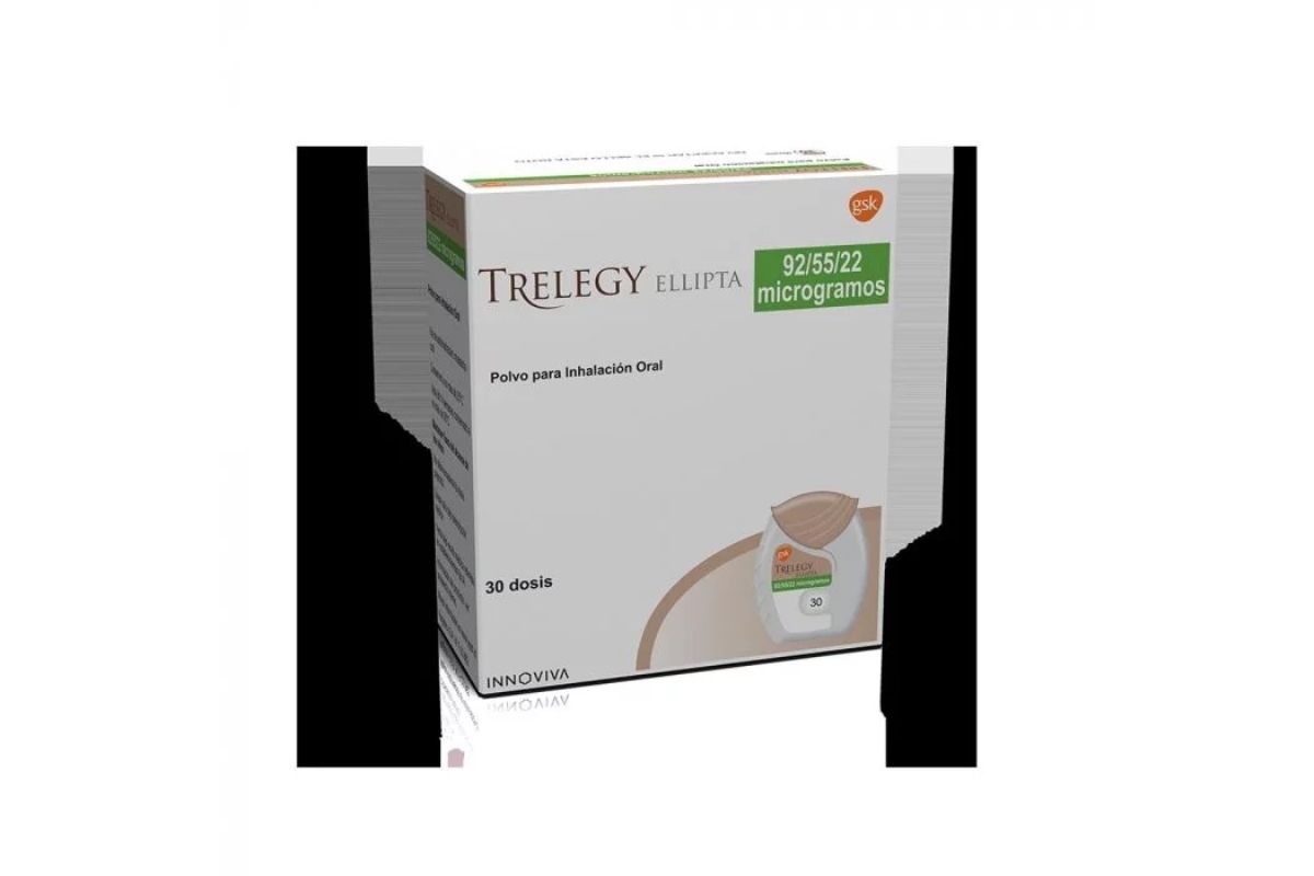 TRELEGY ELLIPTA 92,55/22 MCG/DOSIS X 30 DSS - Farmacias Roraima