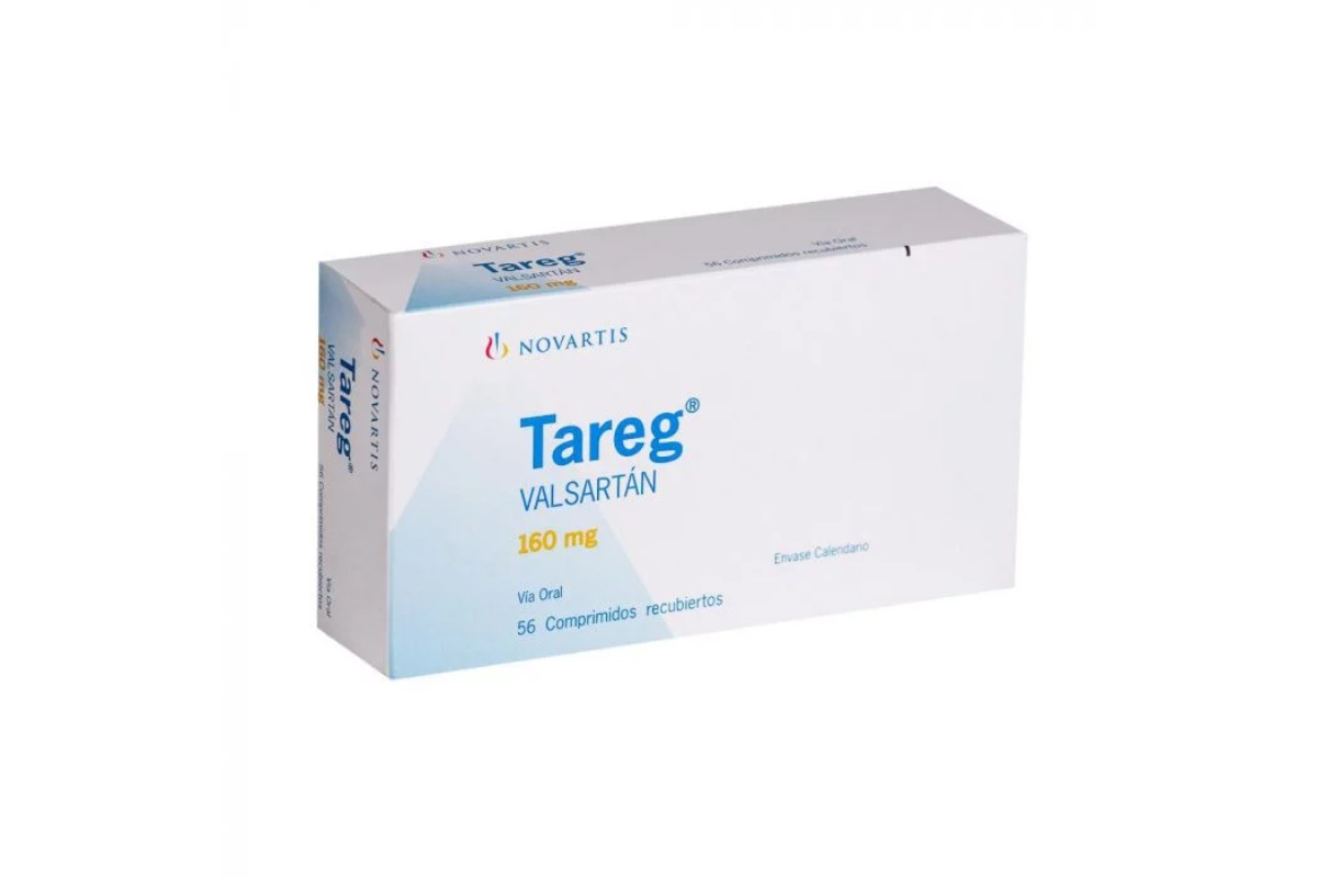TAREG COMPRIMIDOS 160 MG X 56 - Farmacias Roraima