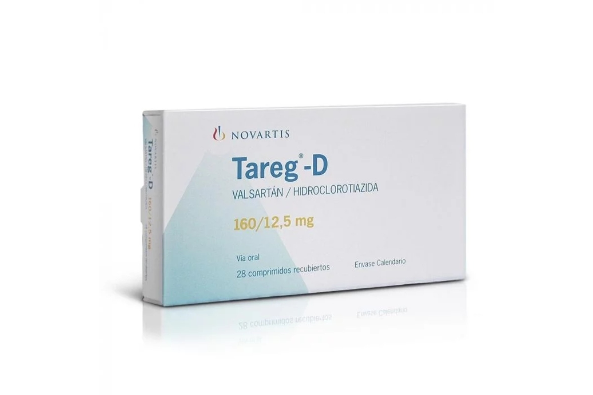 TAREG-D COMPRIMIDOS 160/12,5 MG X 28 - Farmacias Roraima