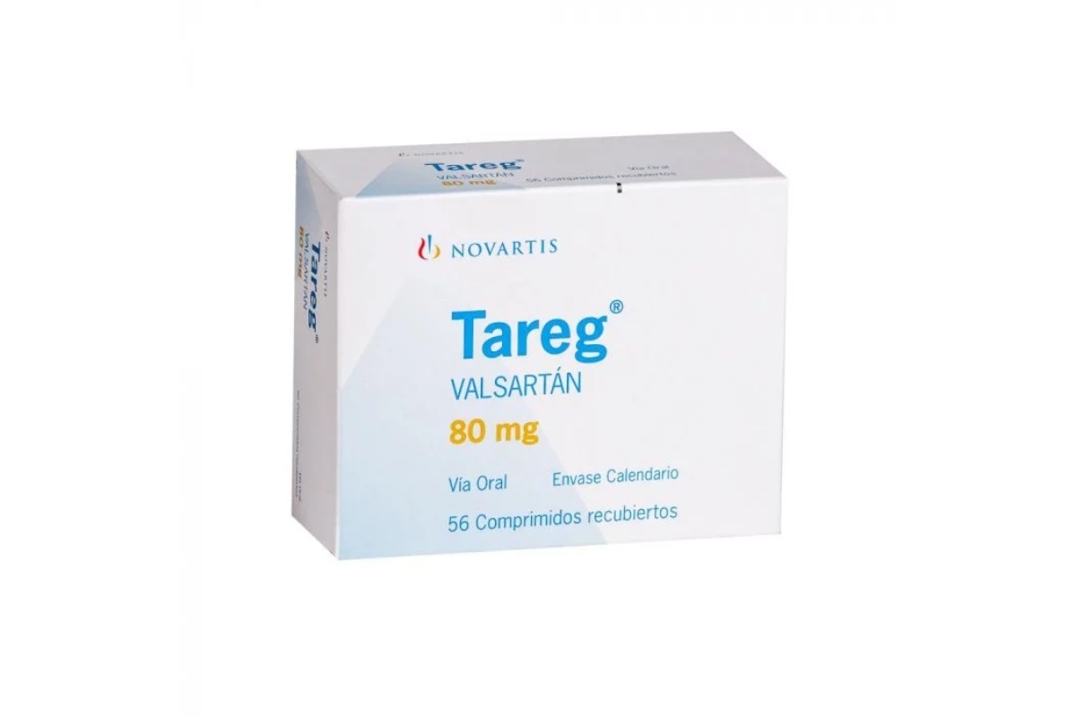 TAREG COMPRIMIDOS 80 MG X 56 - Farmacias Roraima