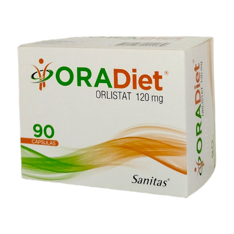 ORADIET CAPSULAS 120 MG X 90 - Farmacias Roraima