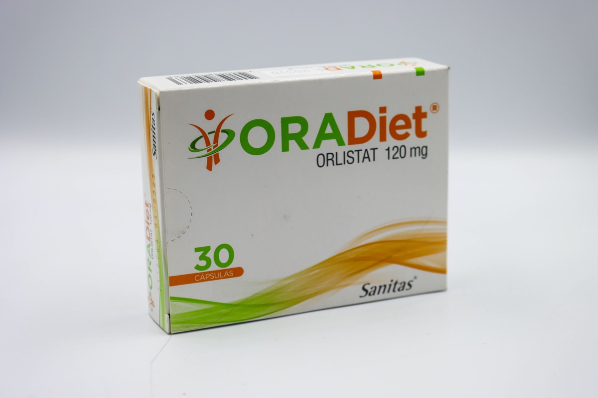 ORADIET CAPSULAS 120 MG X 30 - Farmacias Roraima