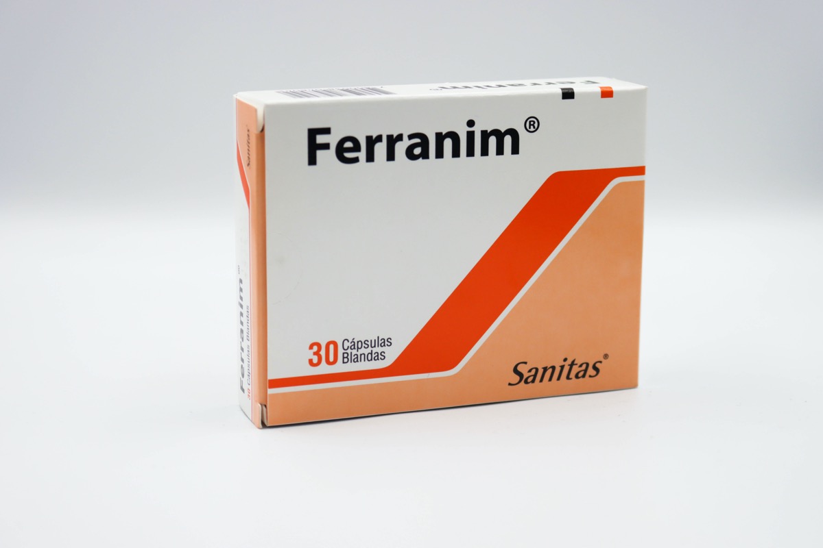 FERRANIM CAPSULAS X 30 - Farmacias Roraima