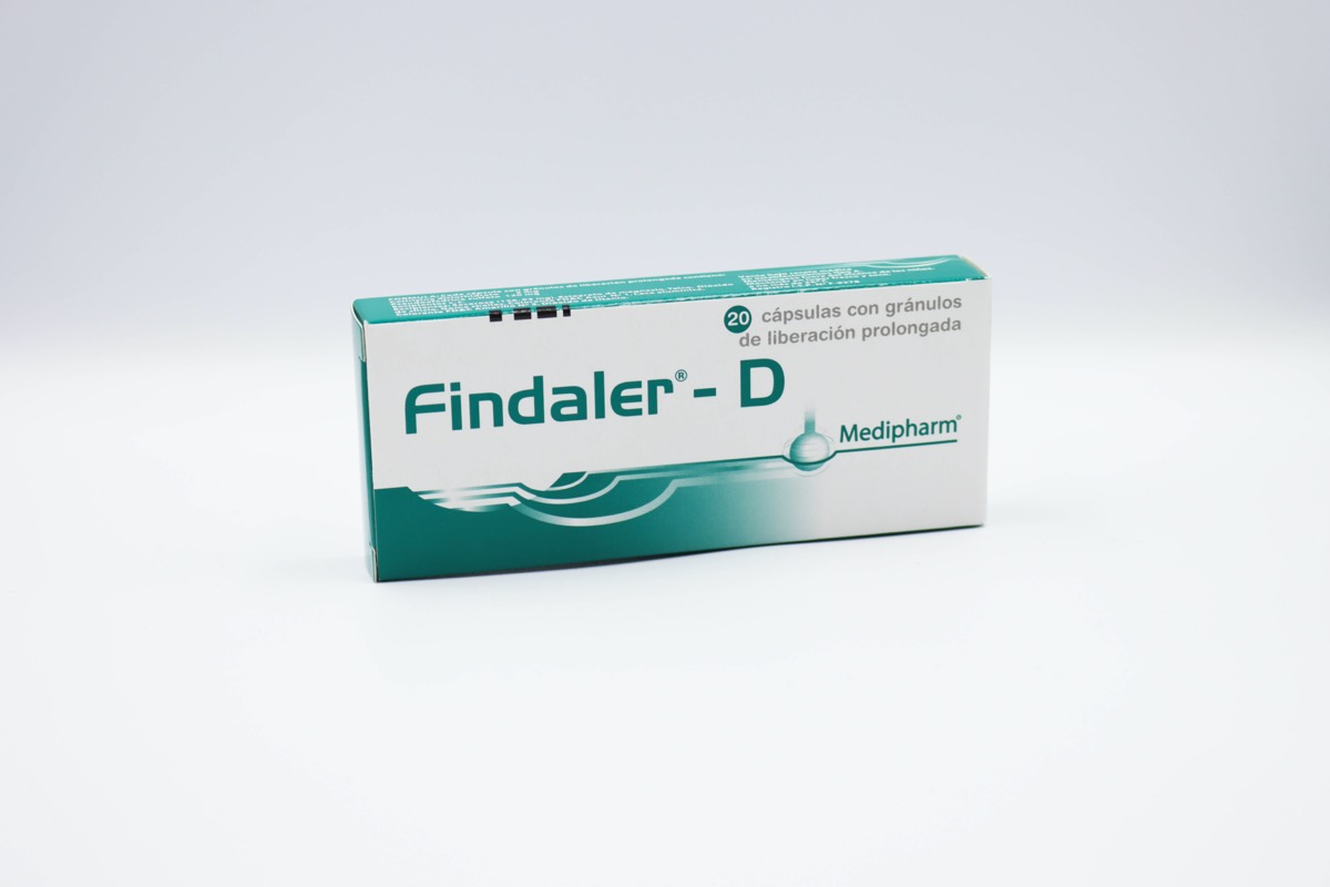 FINDALER-D COMPRIMIDOS X 20 - Farmacias Roraima