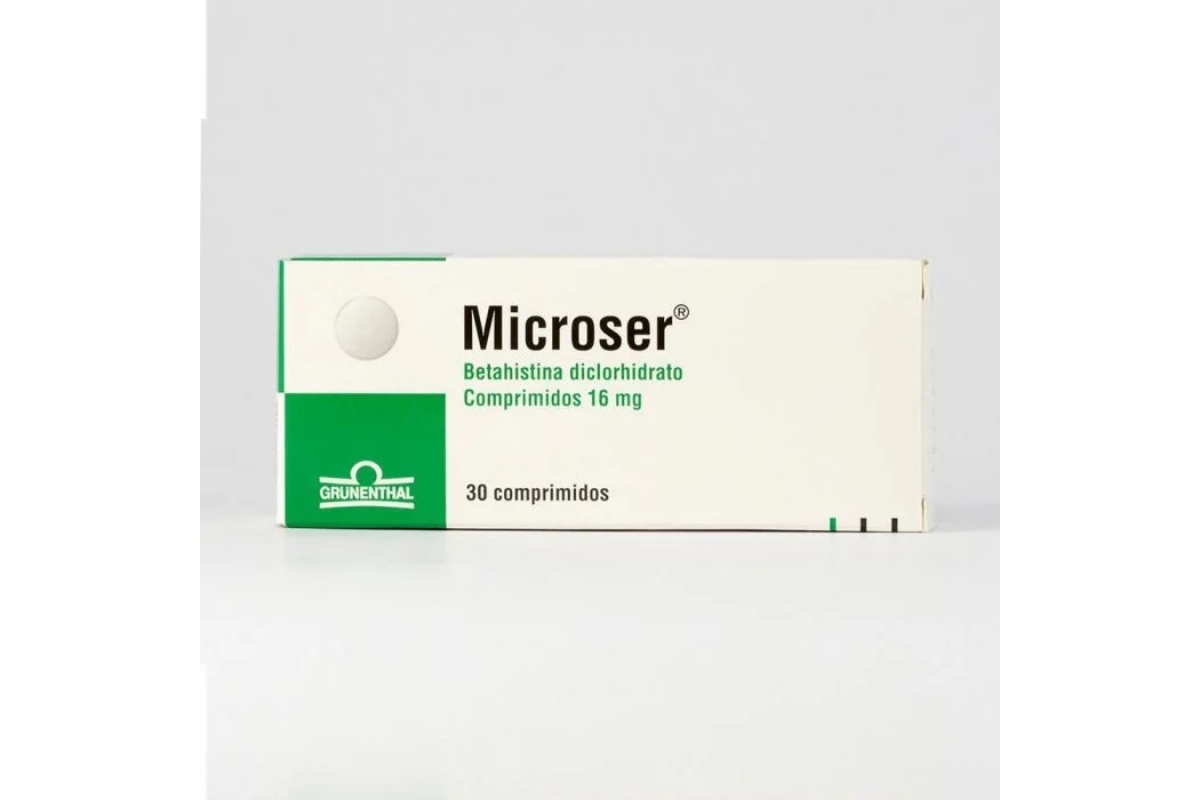 MICROSER COMPRIMIDOS 16 MG X 30 - Farmacias Roraima