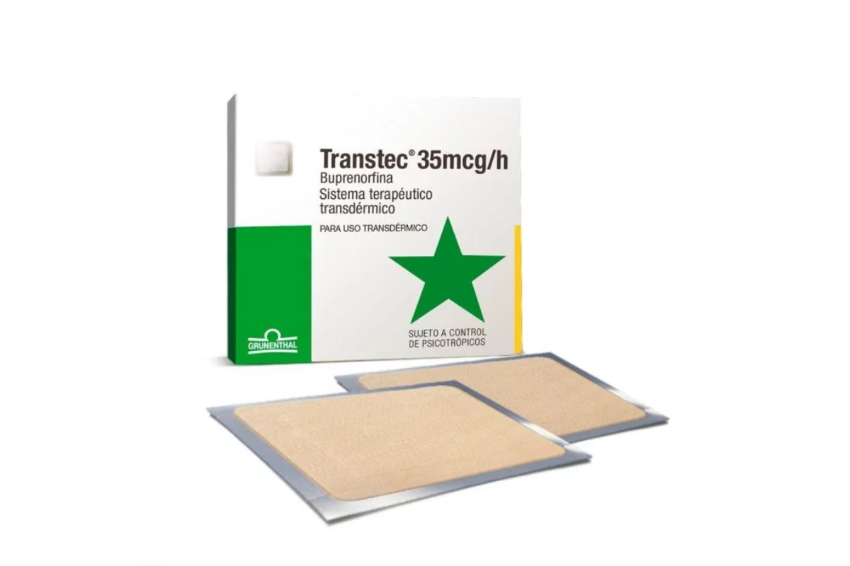 TRANSTEC PARCHE 35MCG/H X 5 - Farmacias Roraima