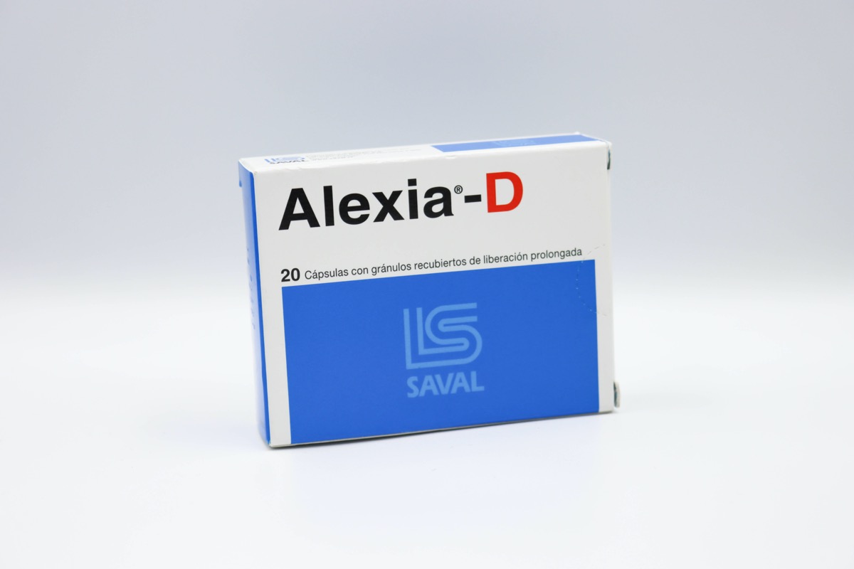 ALEXIA-D CAPSULAS X 20 - Farmacias Roraima