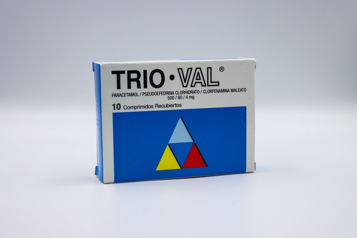 TRIO VAL COMPRIMIDOS X 10 - Farmacias Roraima
