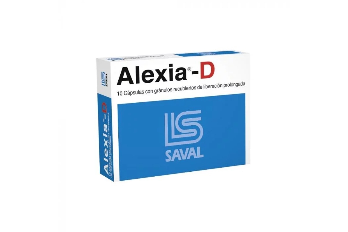 ALEXIA-D CAPSULAS X 10 - Farmacias Roraima