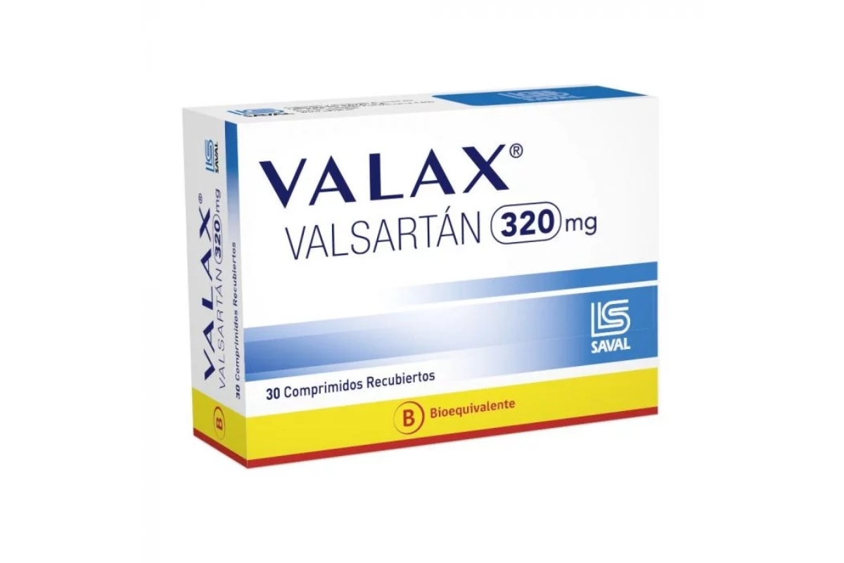 VALAX COMPRIMIDOS 320 MG X 30 - Farmacias Roraima