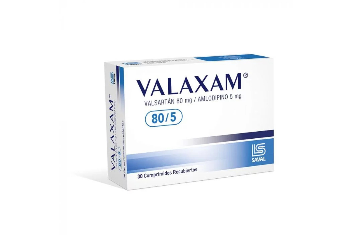 VALAXAM COMPRIMIDOS 80/5 MG X 30 - Farmacias Roraima