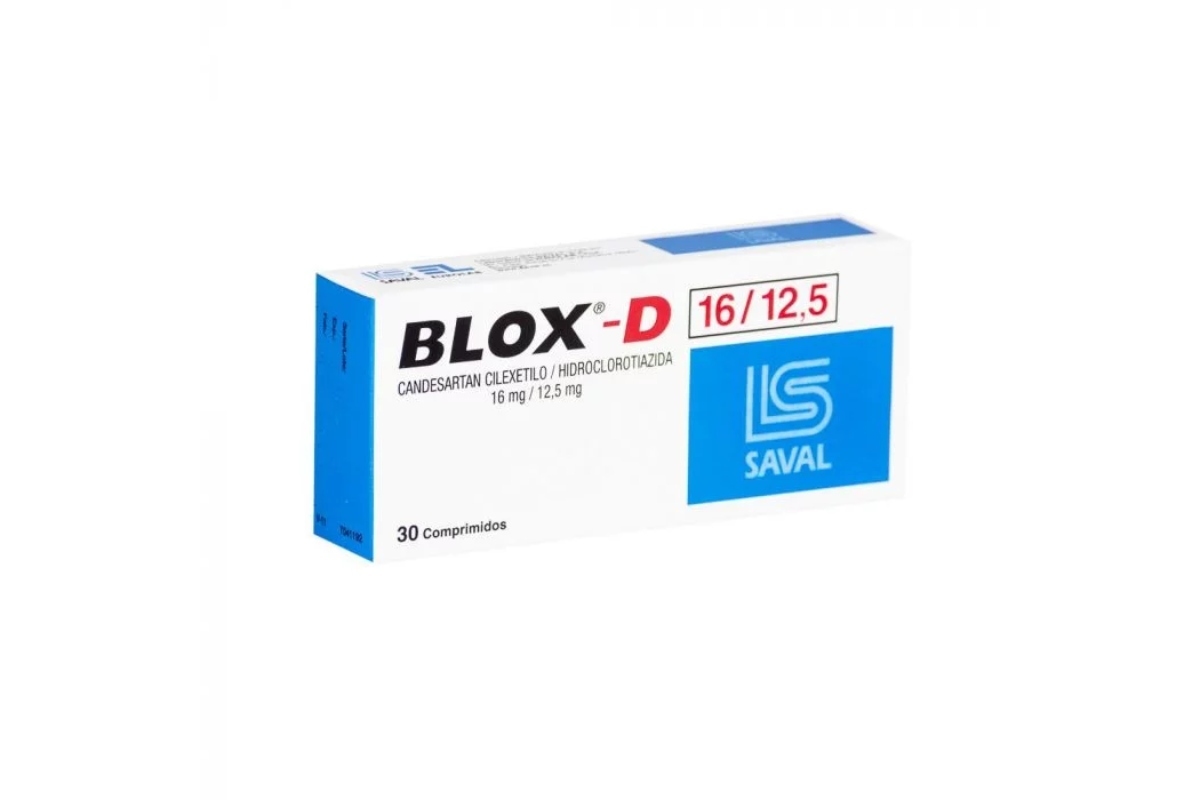 BLOX-D COMPRIMIDOS 16/12,5 MG X 30 - Farmacias Roraima