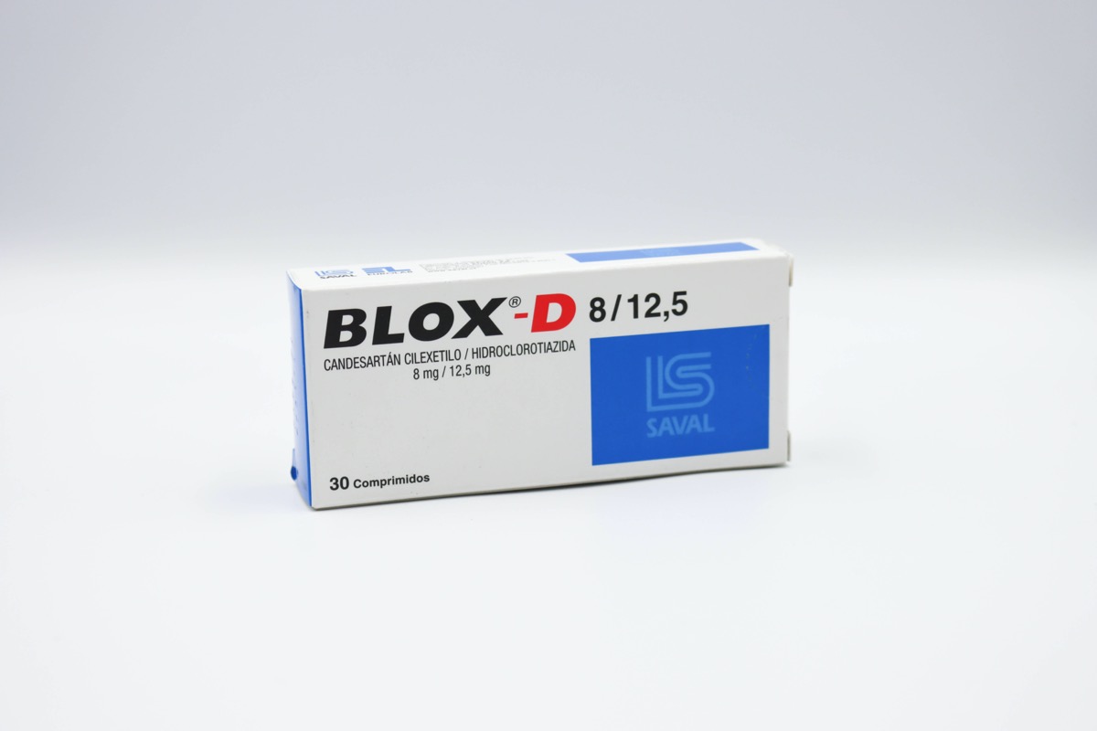 BLOX-D COMPRIMIDOS 8/12,5 MG X 30 - Farmacias Roraima