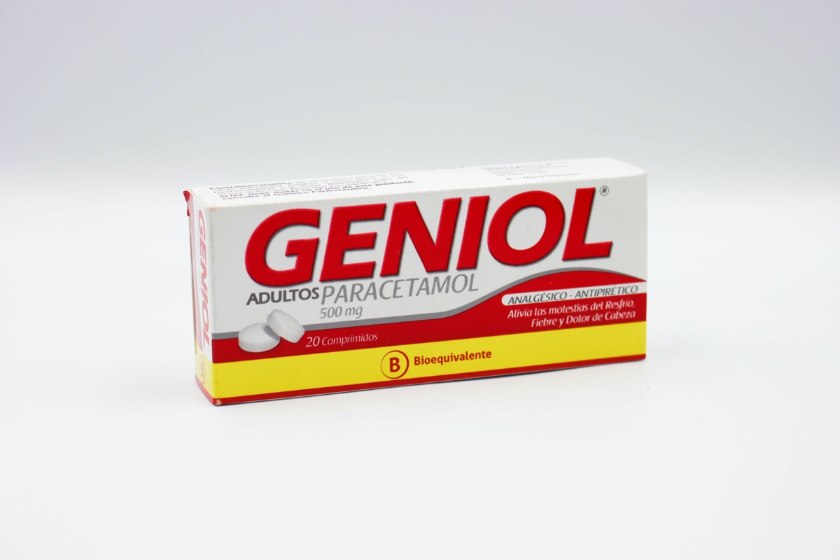 GENIOL COMPRIMIDOS 500 MG X 20 - Farmacias Roraima