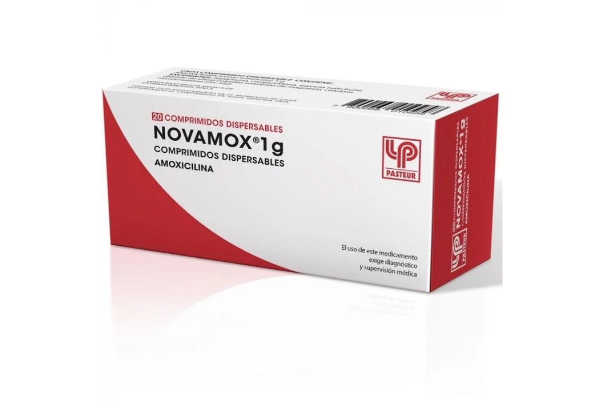 NOVAMOX COMPRIMIDOS 1 G X 20 - Farmacias Roraima
