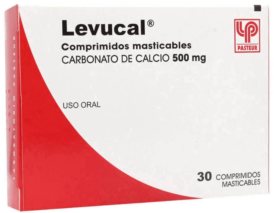 LEVUCAL COMPRIMIDOS 500 MG X 30 - Farmacias Roraima