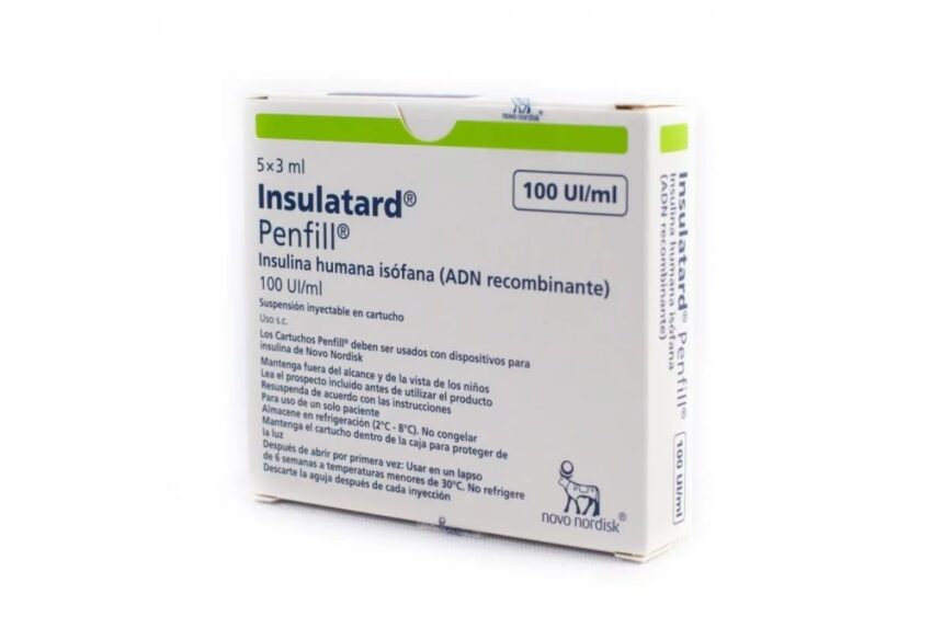 INSULATARD HM PENFIL 100 UI 5 X 3 ML - Farmacias Roraima