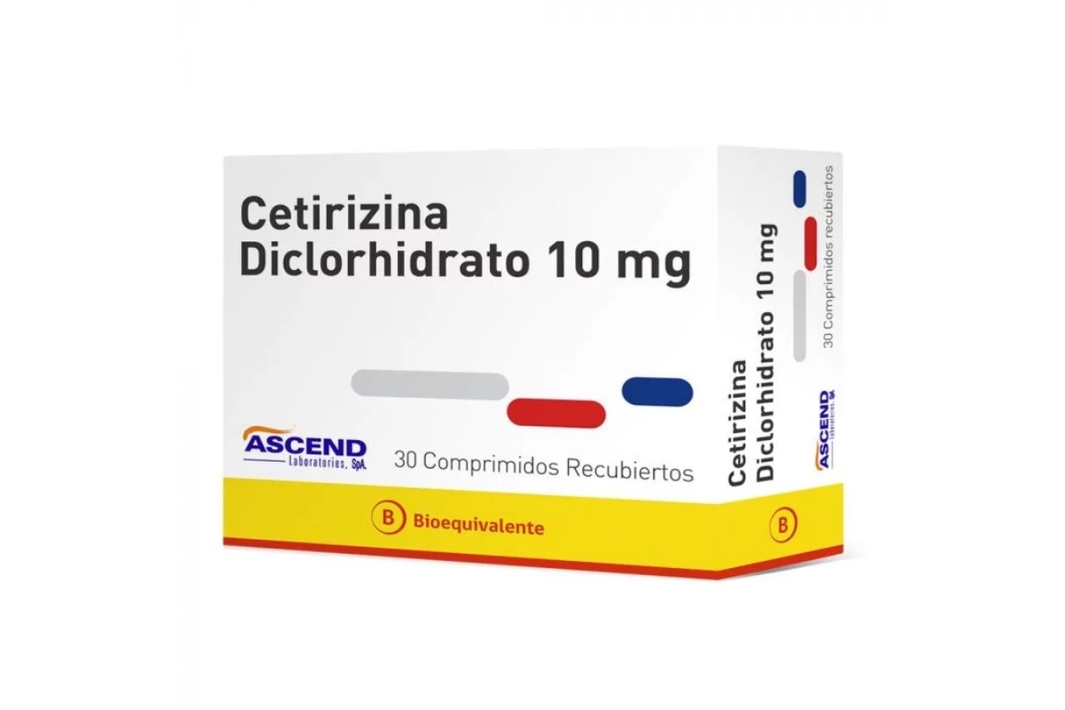 CETIRIZINA COMPRIMIDOS 10 MG X 30 - Farmacias Roraima