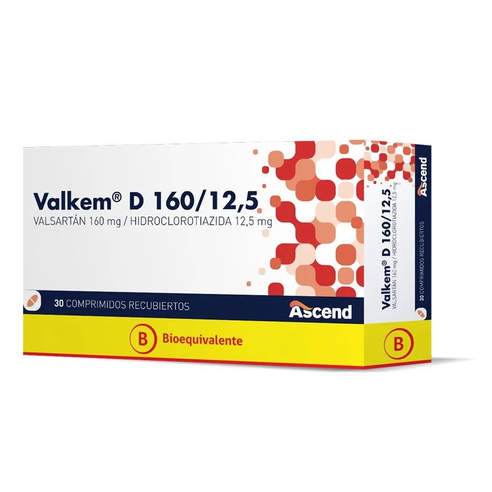 VALKEM COMPRIMIDOS 160 MG X 30 - Farmacias Roraima