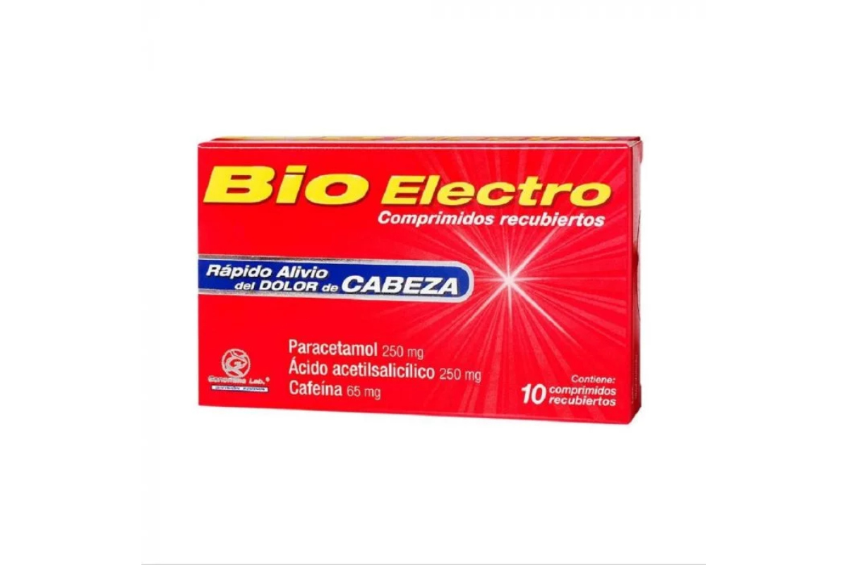 BIOELECTRO COMPRIMIDOS X 10 - Farmacias Roraima